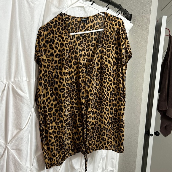 torrid | Tops | Torrid Animal Print Blouse | Poshmark